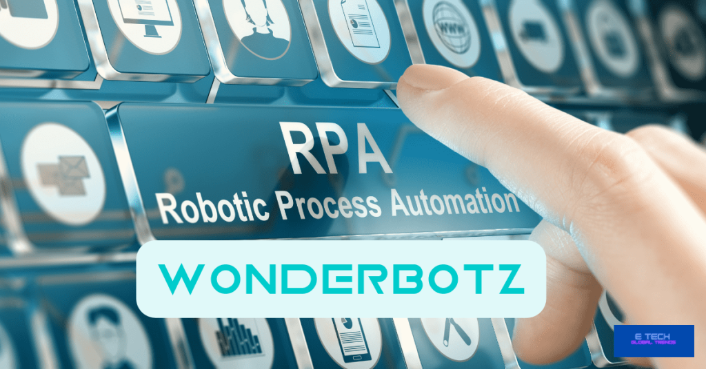 Wonderbotz: RPA trend 2022 - E TECH GLOBAL TRENDS